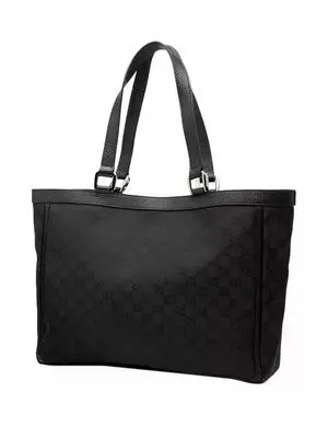 Gucci Gg Nylon Abbey D Ring Pocket Tote Bag