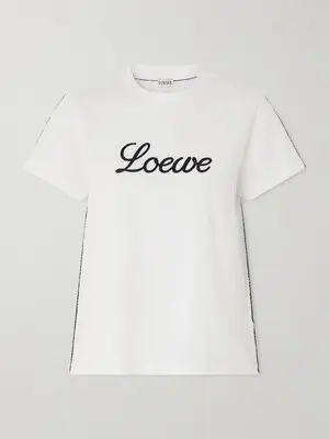 Loewe Straight Hem T-shirts For Women