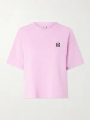 Loewe Embroidered T-shirts For Women