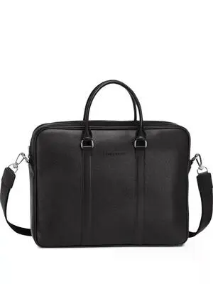 Longchamp Le Foulonne Laptop Bag - Black
