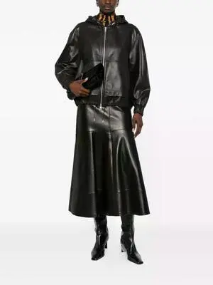 DESA 1972 Hooded Leather Jacket