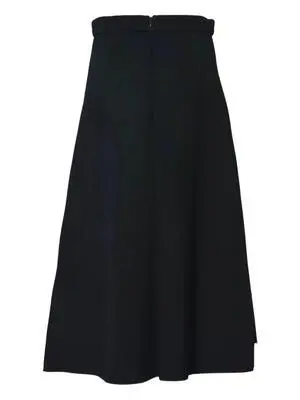 Max Mara A-line Midi Skirt - Blue