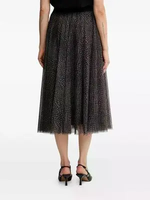 JOOP! Fridi Belted Midi Skirt