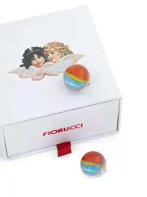 Fiorucci Round Clip-on Earrings