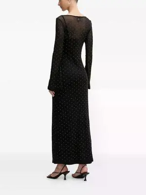 NEVER FULLY DRESSED Bell-sleeve Maxi Dress