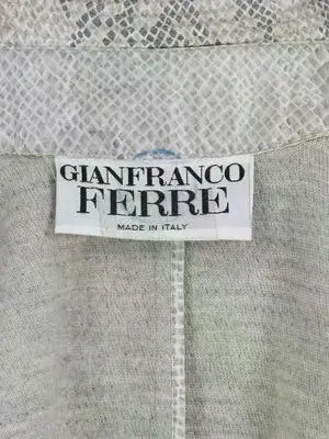 Gianfranco Ferre Snakeskin-printed Jacket
