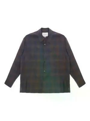 Studio Nicholson Checked-pattern Shirt