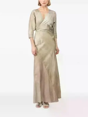 CORTANA V-neck Wrap Dress