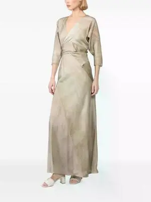 CORTANA V-neck Wrap Dress