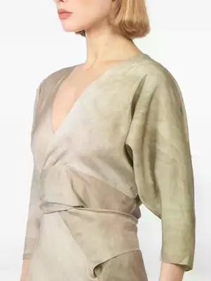 CORTANA V-neck Wrap Dress