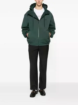 Gucci Hooded Ripstop Jacket - Green
