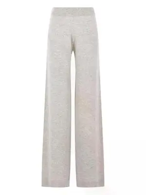 ALLUDE Elasticated Knit Trousers