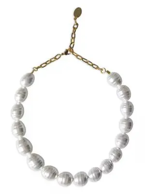 ALEVI MILANO Pearl-effect Chain Necklace
