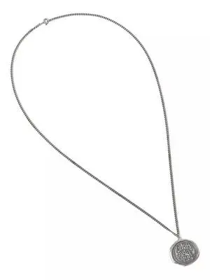 Carhartt Work In Progress Chain Pendant Necklace - Silver