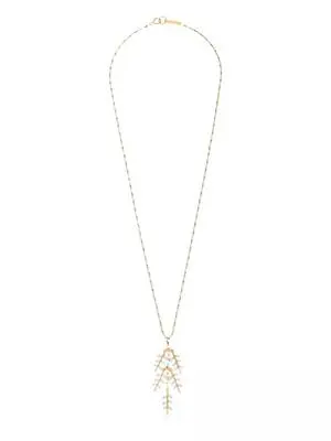 Isabel Marant Leaf-pendant Necklace - Gold