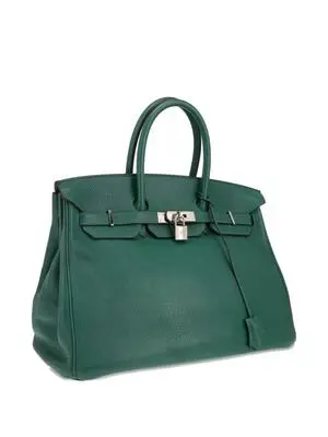 Hermès 2015 35 Birkin Handbag - Green