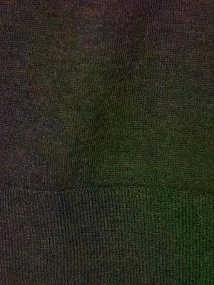 Arch4 V-neck Ribbed Sweater - Brown