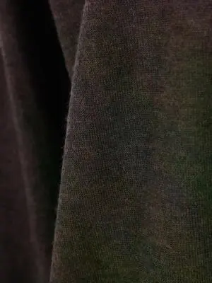 Arch4 V-neck Ribbed Sweater - Brown