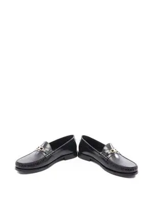 Celine 2020s 15 Triomphe Leather Loafers