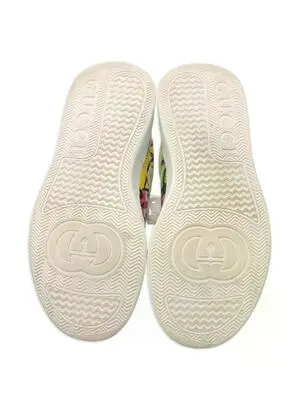 Gucci 2000s Interlocking G Leather Sneakers
