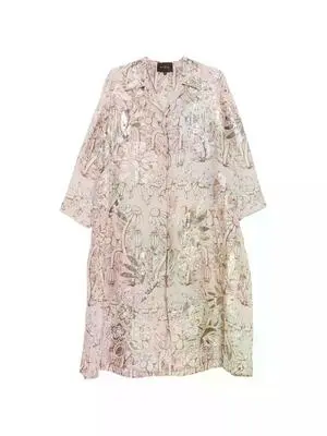 Biyan Floral-print Coat