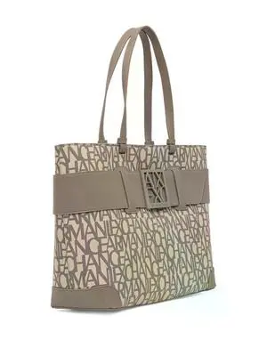 Armani Exchange Patterned Tote Bag