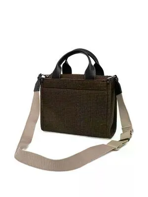 Dkny Check-patterned Tote Bag