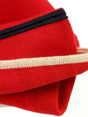 Gucci Knitted Short-sleeve Polo Dress