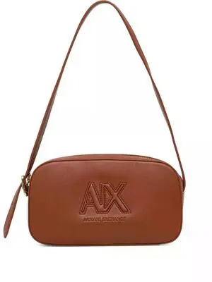 Armani Exchange Logo-embossed Shoulder Bag