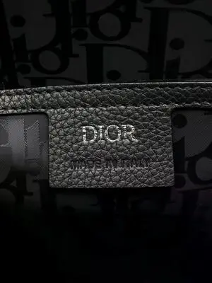 Dior Safari North-south Leather Tote Bag - Black