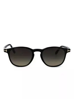 TOM FORD Holt Round-frame Sunglasses - Black