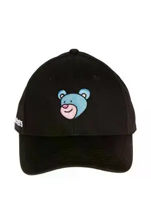 INBETWEENERS Bear-embroidered Cap - Black