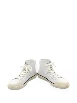 Celine 2010s Triomphe Leather Sneakers