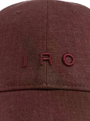 IRO PARIS Embroidered Cap - Red