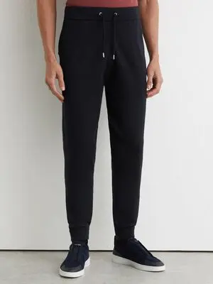 REISS Billings Merino Wool-blend Cuffed Joggers