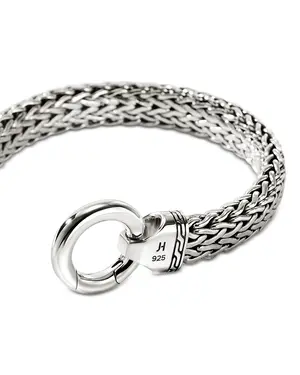 John Hardy Icon Extension Flat Chain Bracelet - Silver
