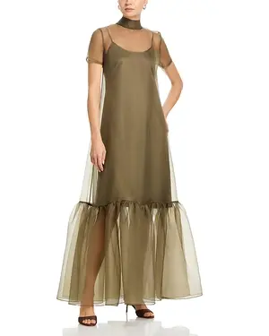 Staud Tiered Evening Dresses