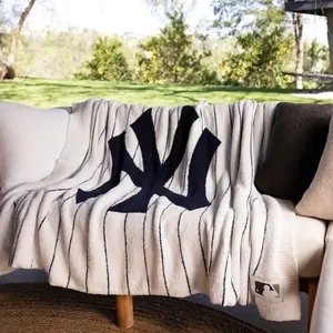 Barefoot Dreams Cozychic New York Yankees Throw Blanket