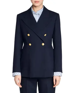 Sandro Slim Fit Suit Jacket