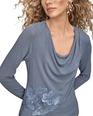 Donna Karan New York Embellished Top
