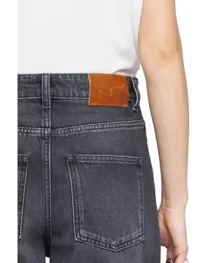 Zadig&Voltaire Eli High-rise Wide-leg Jeans - Medium Grey