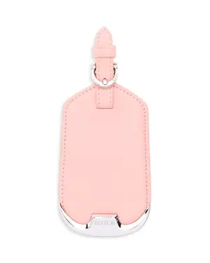 ROYCE NEW YORK Royce New York Leather Luggage Tag Carnation