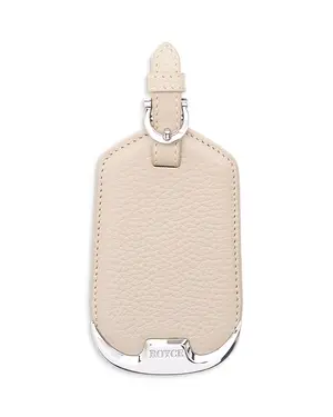 Beige Calf Leather Tech Accessories