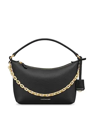 MAISON DE SABRE Small Soft Hobo - Black Caviar
