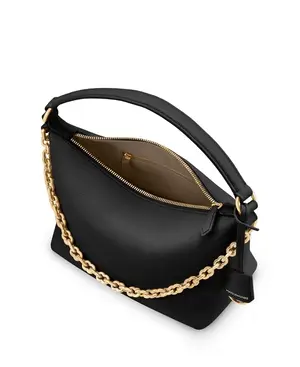 MAISON DE SABRE Small Soft Hobo - Black Caviar
