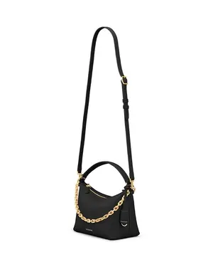 MAISON DE SABRE Small Soft Hobo - Black Caviar