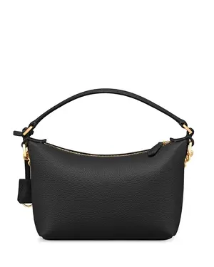 MAISON DE SABRE Small Soft Hobo - Black Caviar