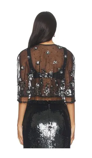 AFEW RAHUL MISHRA Embellished Sequined Cape