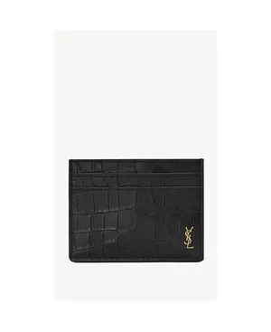 Saint Laurent Tiny Cassandre Card Case