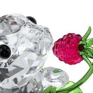 SWAROVSKI Idyllia Rabbit And Raspberries Decoration - Red